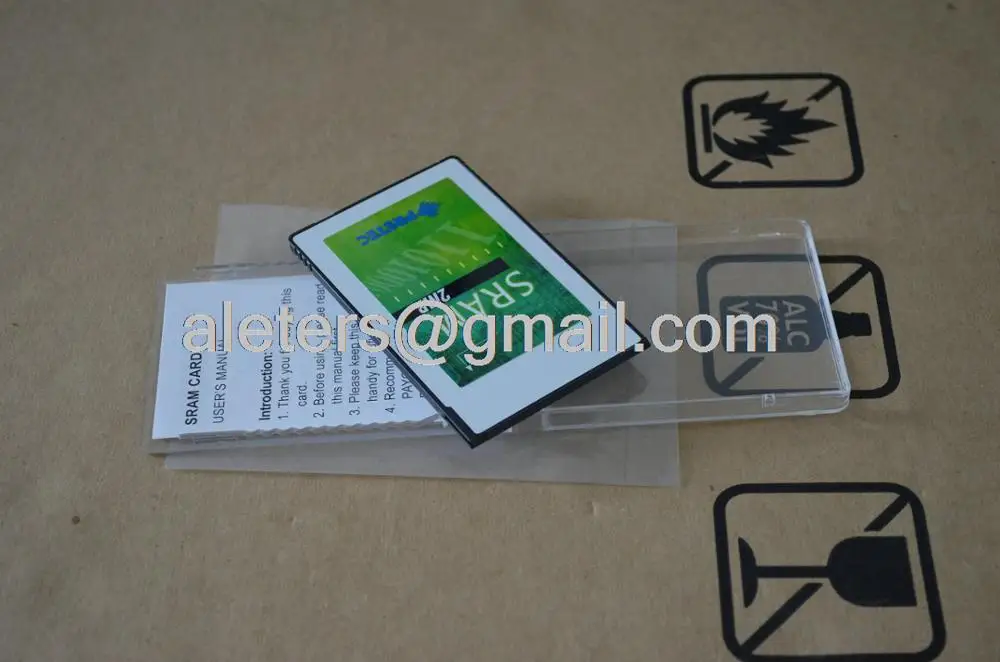 SRAM Card SRAM 2MB ( only for 8 Bit or only for 16 Bit )