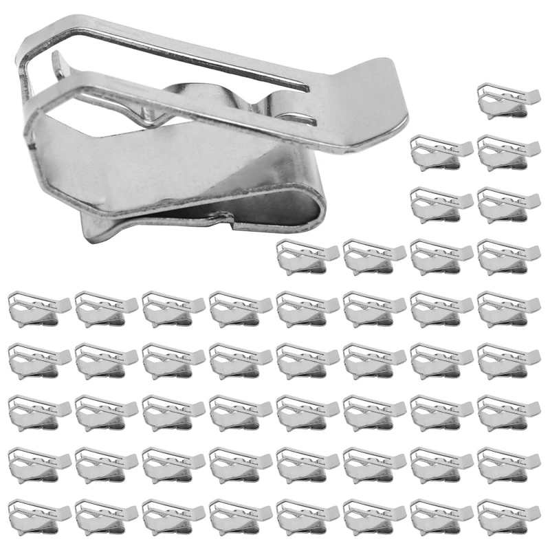 50-Pieces-Stainless-Steel-Cable-Clips-Wiring-Frame-Clip-PV-Module-Wire ...