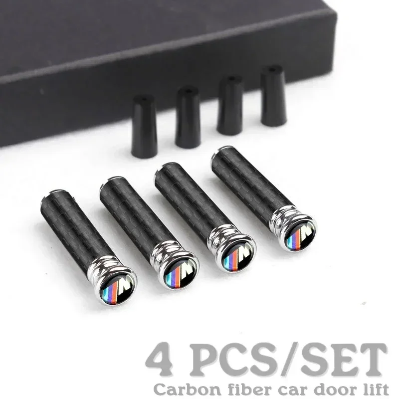 4-PCS-SET-Carbon-Fiber-Car-Alloy-Door-Lock-Pins-Lock-Pin-Screw-Knob-Car ...