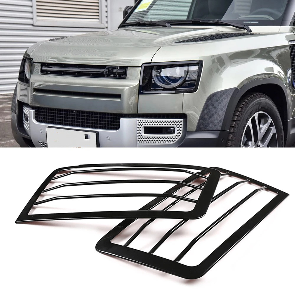 New Stainless Steel Headlight Lampshade Protection Net Cover ...