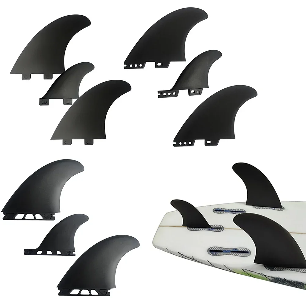 3pcs Surfboard Tail Rudder 138-150MM Left/middle/right Edge Fins Keel ...