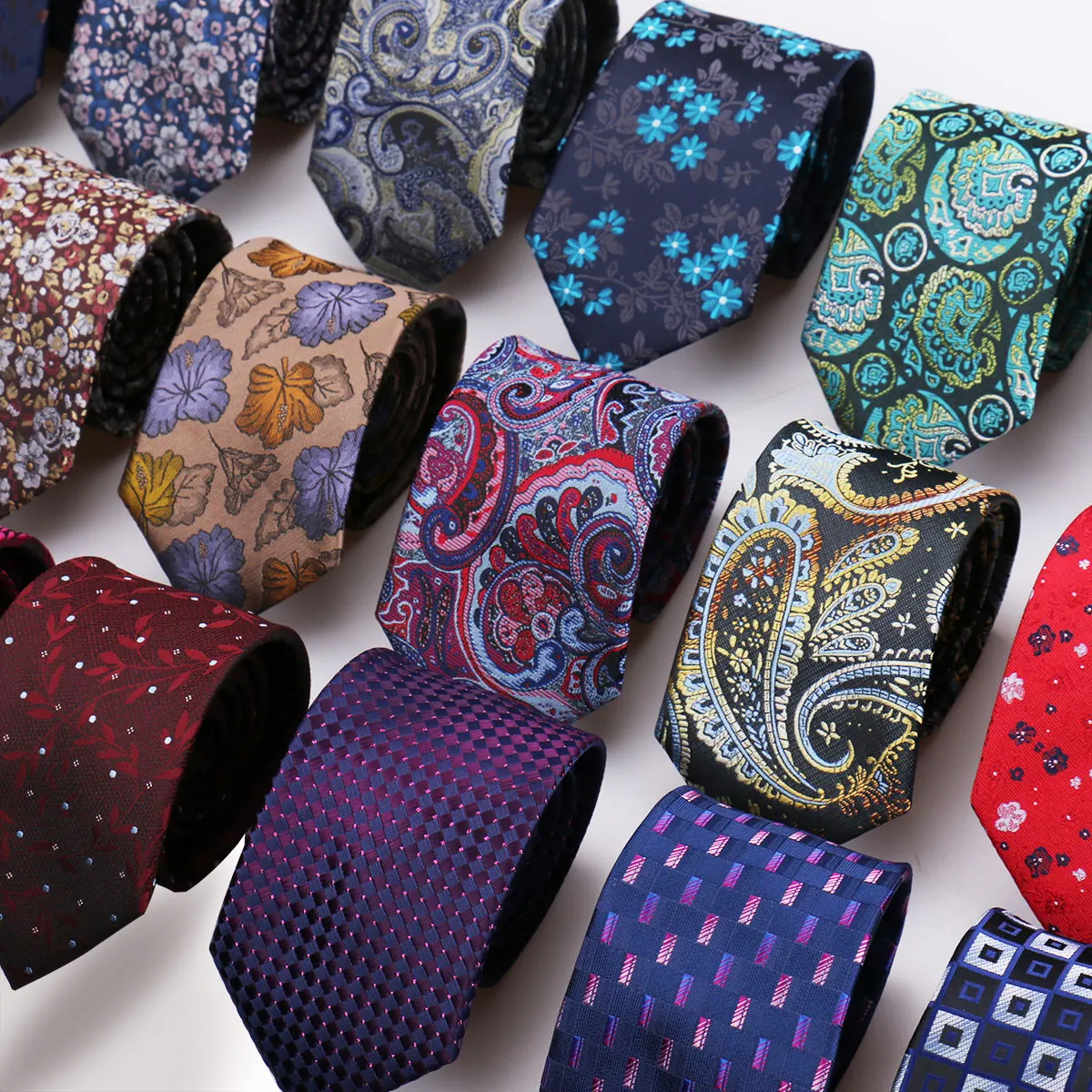 Mens-Tie-Luxury-Silk-Necktie-For-Men-Business-Wedding-Party-New-Design ...