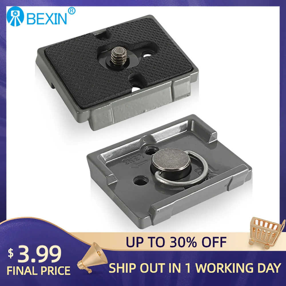 Manfrotto-200PL-14-Quick-Release-Clamp-Plate-Camera-Mount-Adapter-For ...