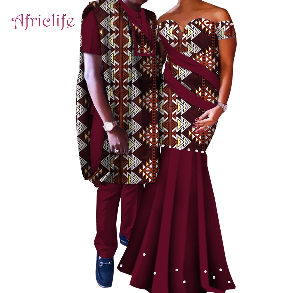 Valentine Couples Dresses Men Suit Rope Women One Piece Strapless ...