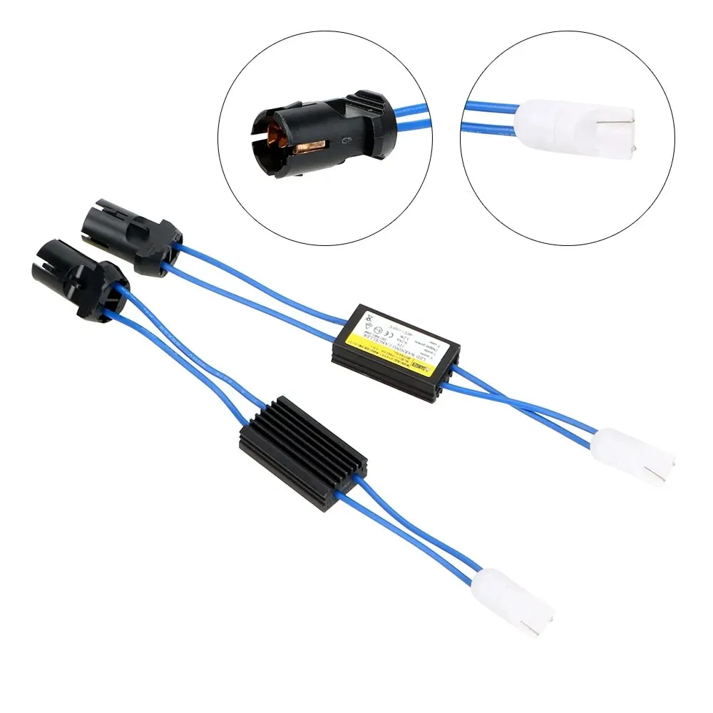 Car LED Decoder OCB Load Resistor Warning Canceller Decoder 2Pcs Car ...