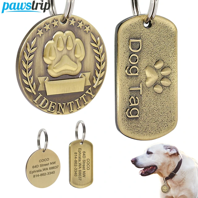 Engraved Dog Tags For Pets