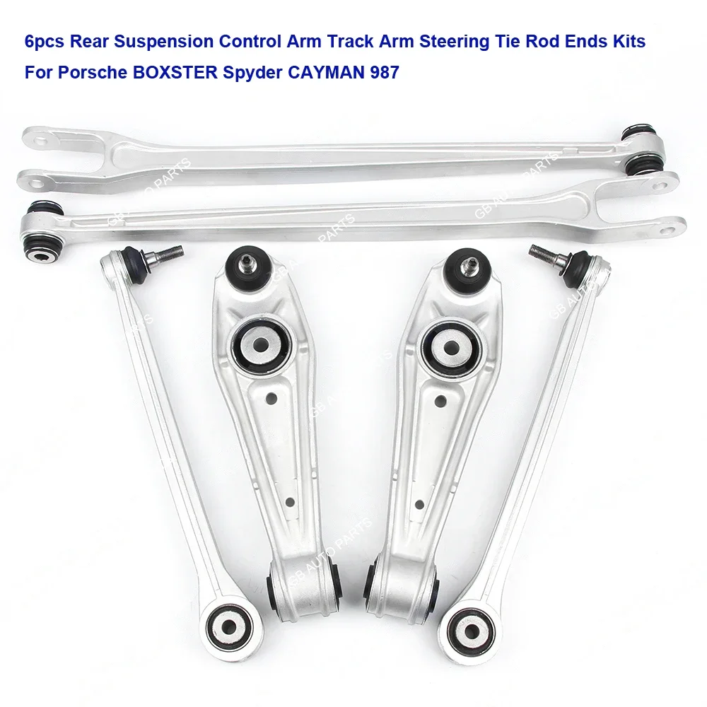 6pcs-Rear-Suspension-Control-Arm-Track-Arm-Kits-For-Porsche-BOXSTER ...