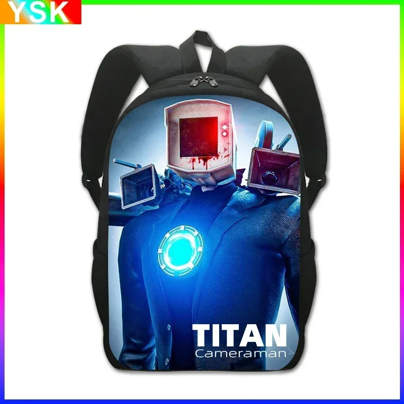 Skibidi-Toilet-Mochila-Titan-Cameraman-Backpacks-Bookbag-Students ...