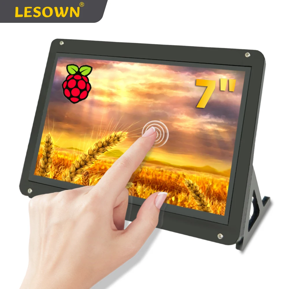 LESOWN-7-inch-1024-600-IPS-LCD-Touchscreen-Raspberry-Pi-Monitor ...