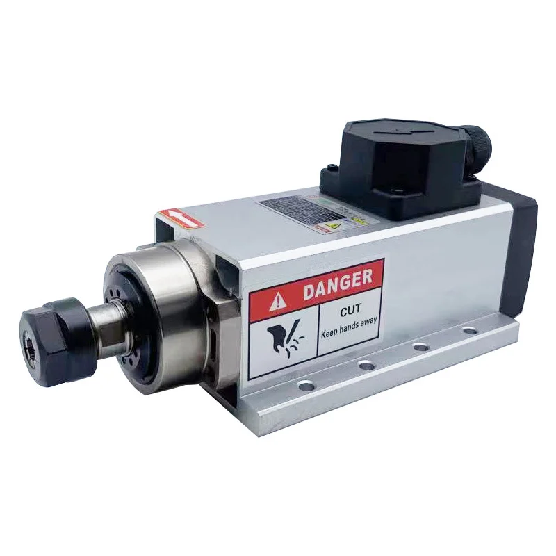 6KW-ER32-air-cooled-spindle-motor-with-flange-cnc-spindle-motor-machine ...