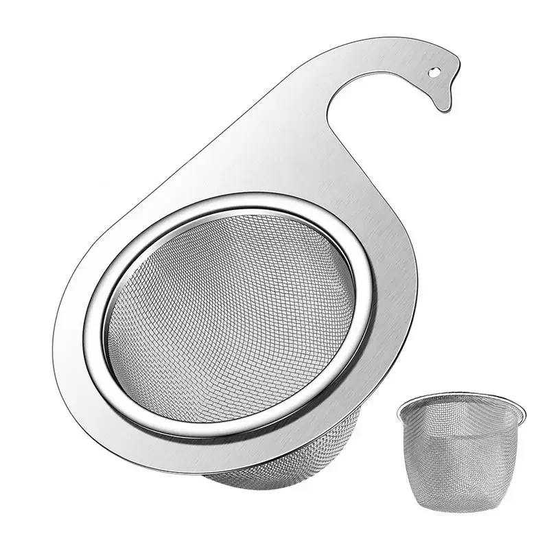 Stainless-Steel-Swan-Shaped-Strainer-Draining-Rack-Swan-Shaped-Corner ...