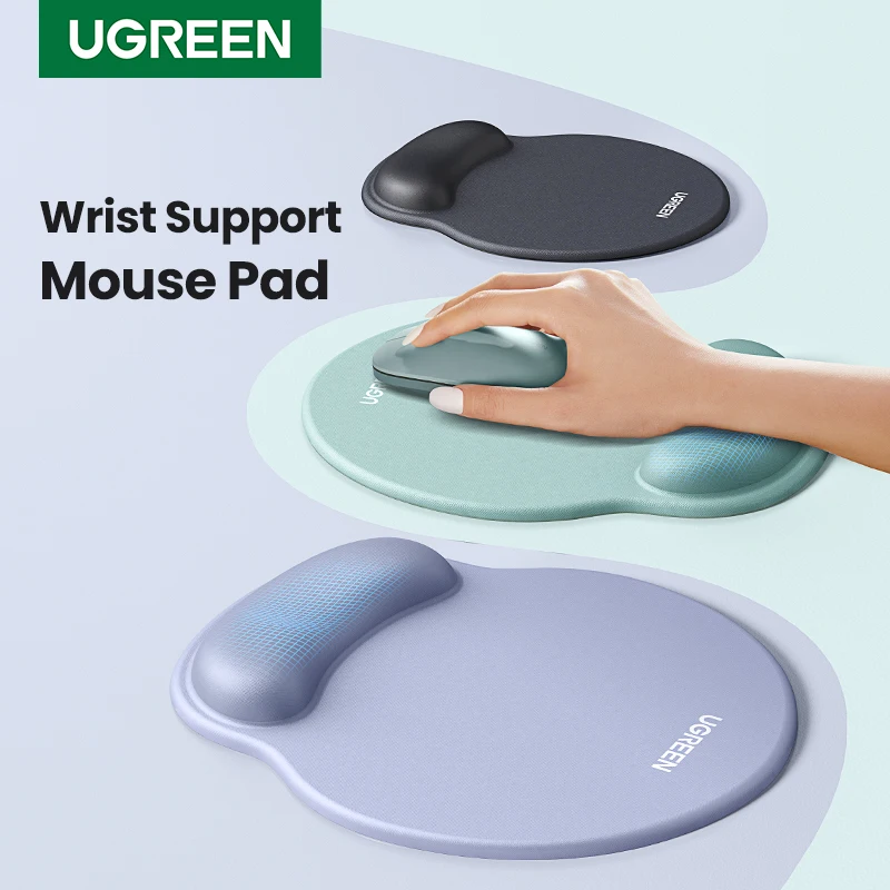 UGREEN-Mouse-Pad-Wrist-Support-Ergonomic-Mousepad-Non-Slip-Memory-Foam ...