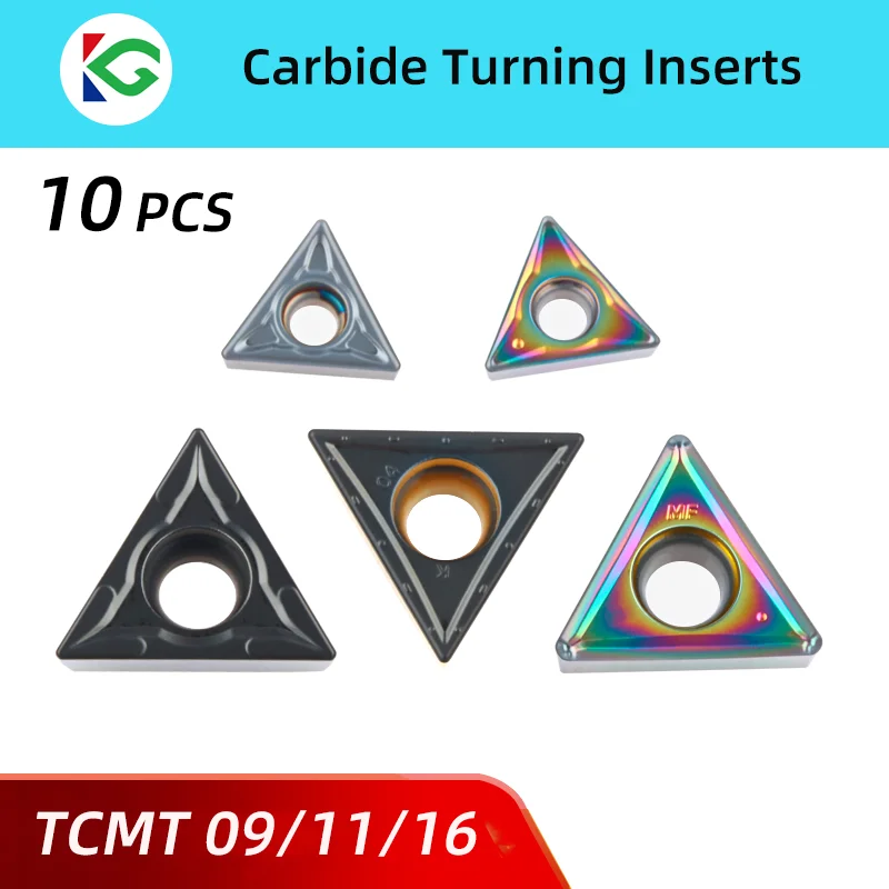 10Pcs-TCMT110204-Vp15Tf-TCMT090204-TCMT16T304-Ue6020-Internal-Turning ...