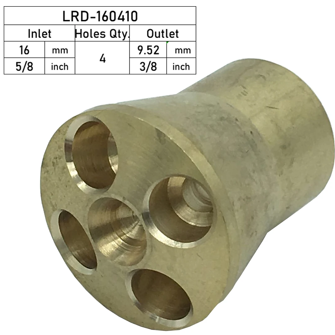 4-holes-brass-refrigerant-distributor-is-designed-for-fin-and-tube-heat ...