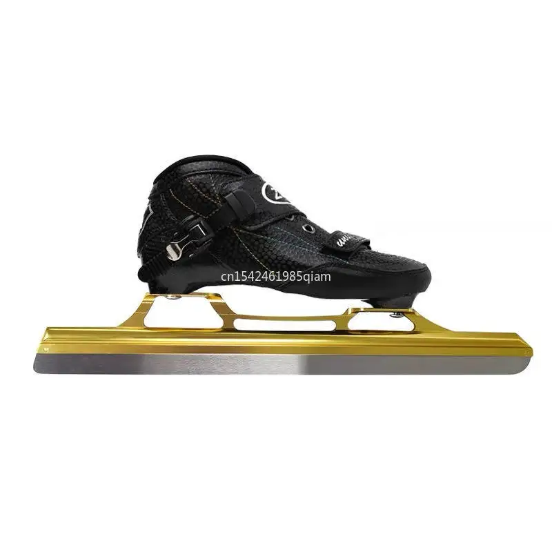 carbon fiber CT ice skates with 380mm 410mm 430mm 62 ice blade speed ...
