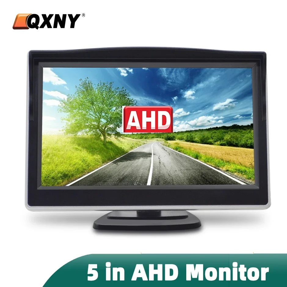 5 in Screen AHD/CVBS IPS Car Monitor LCD HD Display For Vehicle 1080P ...