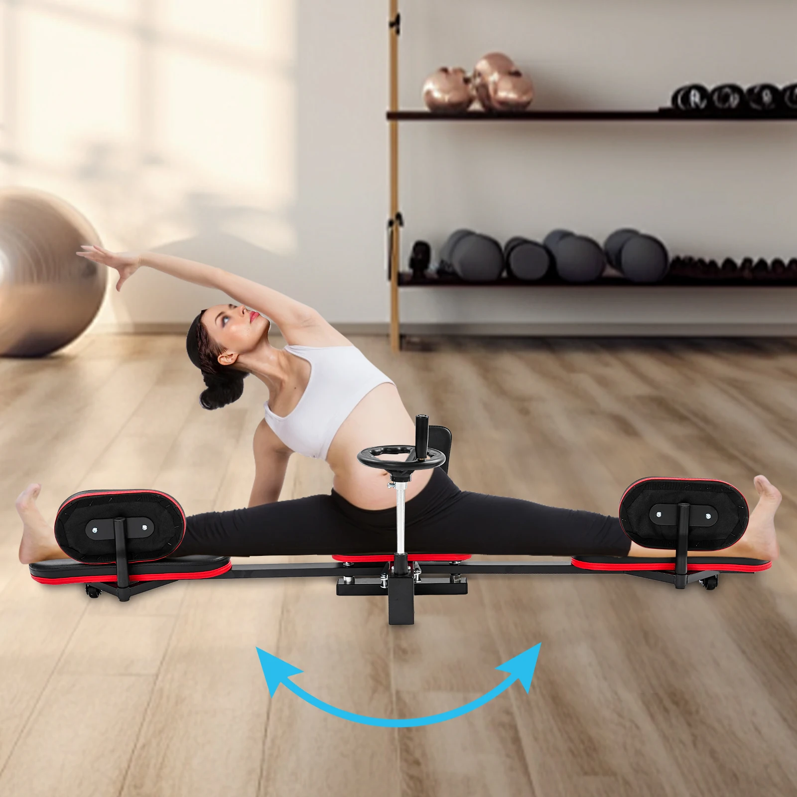 Leg Stretcher,Leg Stretch Machine, Heavy Duty Steel Frame Equipment ...