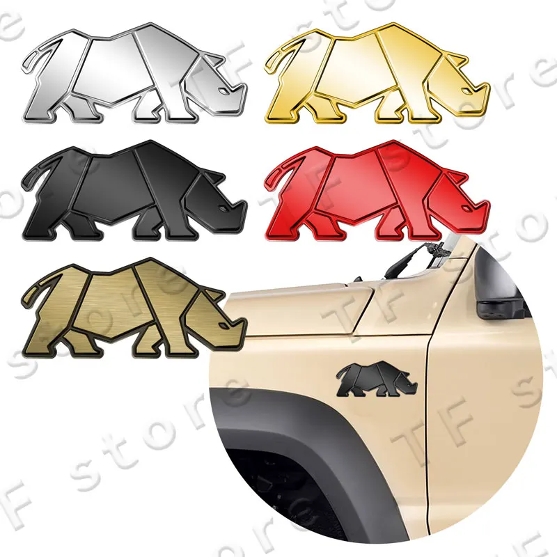 Suzuki Rhino Badge: The Ultimate Guide to Authentic 3D Metal Emblems ...