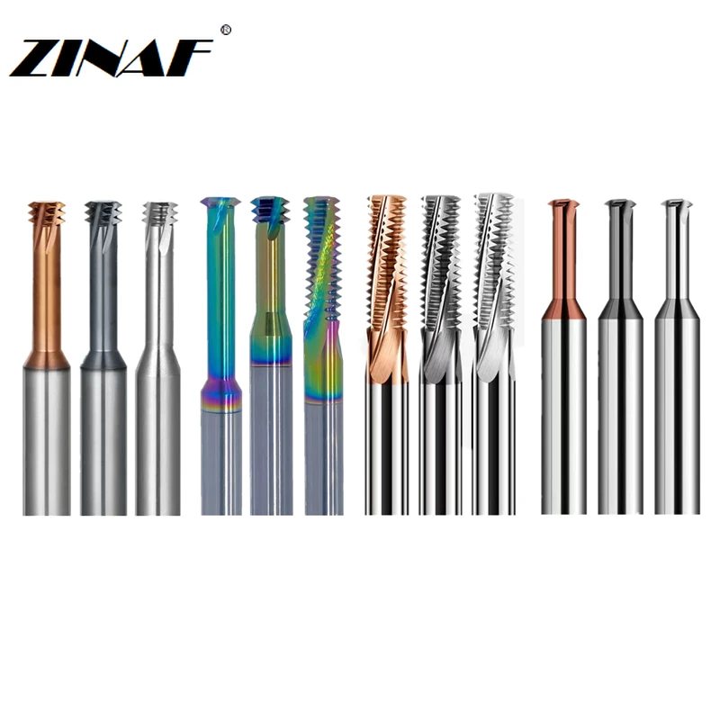 Thread-milling-cutter-Single-tooth-Three-teeth-Whole-tooth-Tungsten ...