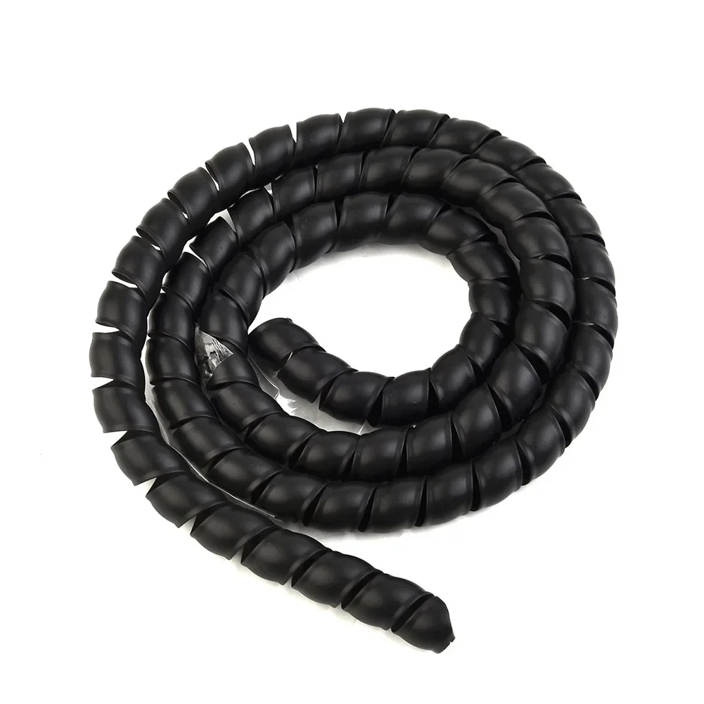 Black-Hydraulic-Hose-Guard-Cable-Protection-Spiral-Wrap-1m-ID-8-12mm ...