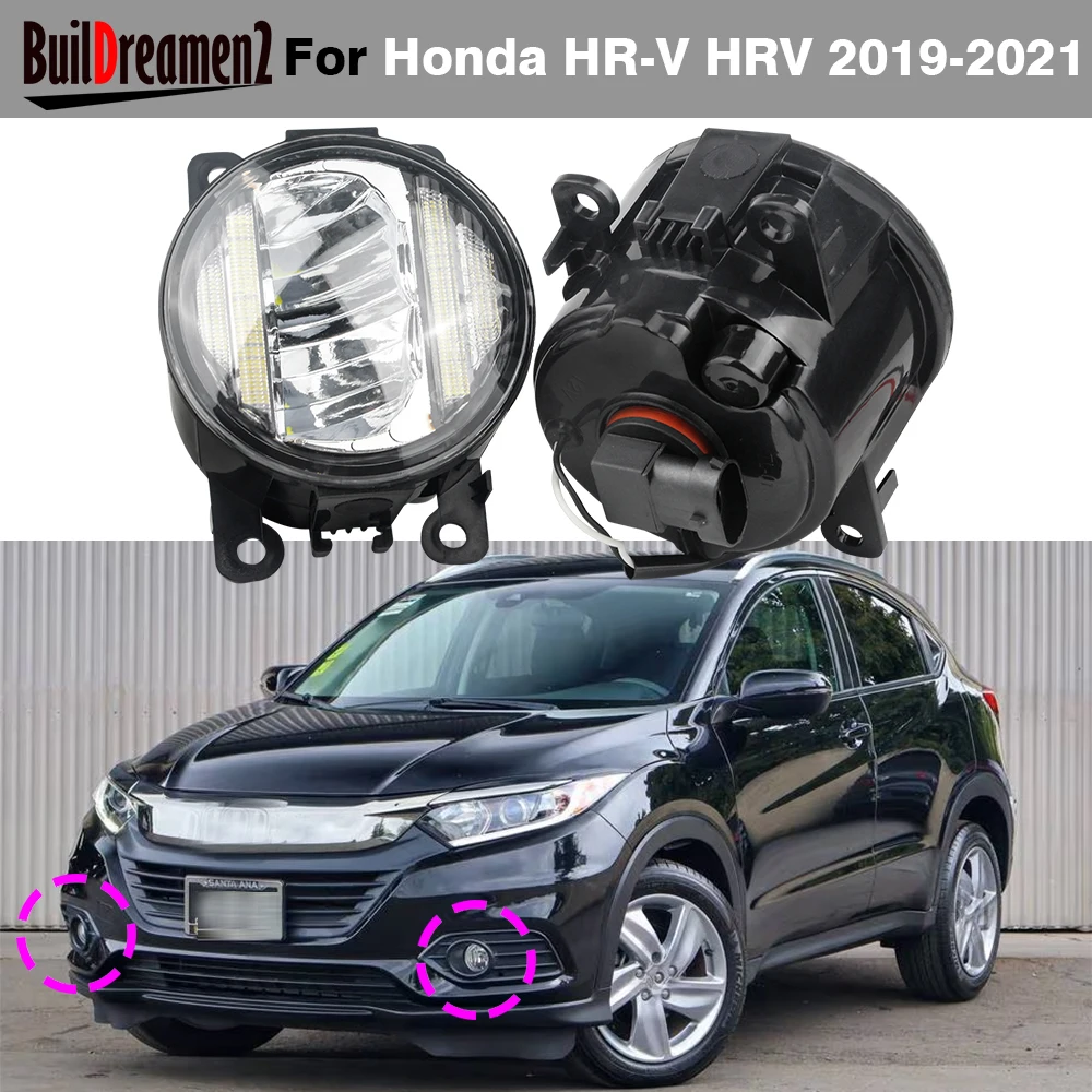 1 Pair 30W Car H11 LED Fog Light Daytime Running Lamp DRL 4000LM 12V ...