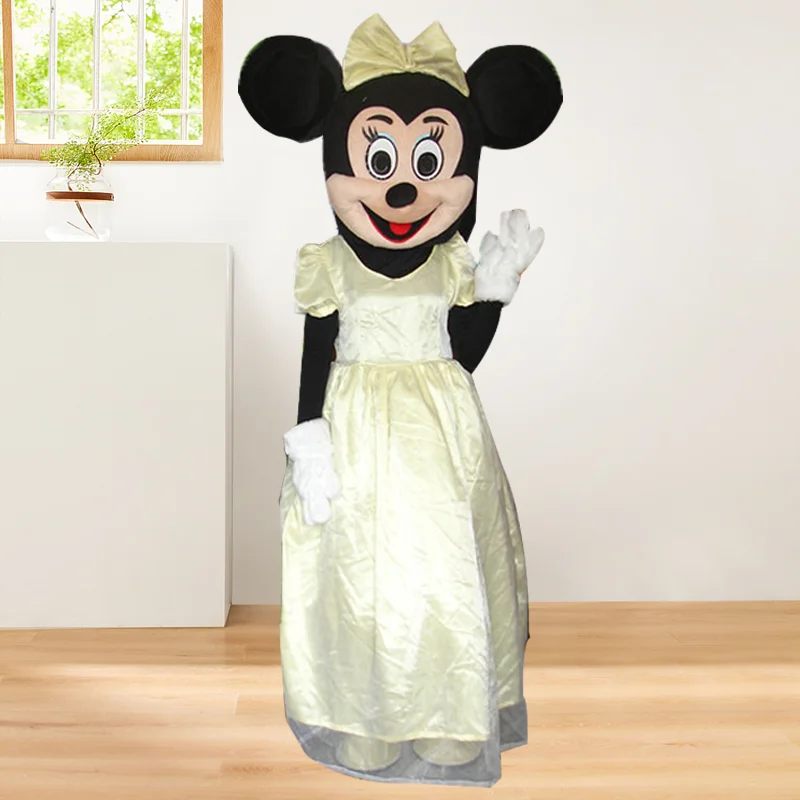Disfraz de mascota de Mickey Minnie Mouse de Disney, personajes de ...