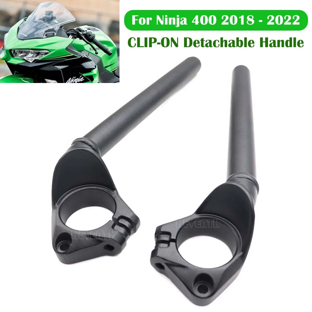 For Kawasaki Ninja 400 2018-2022 Motorcycle Clip on Ons Fork Tube ...