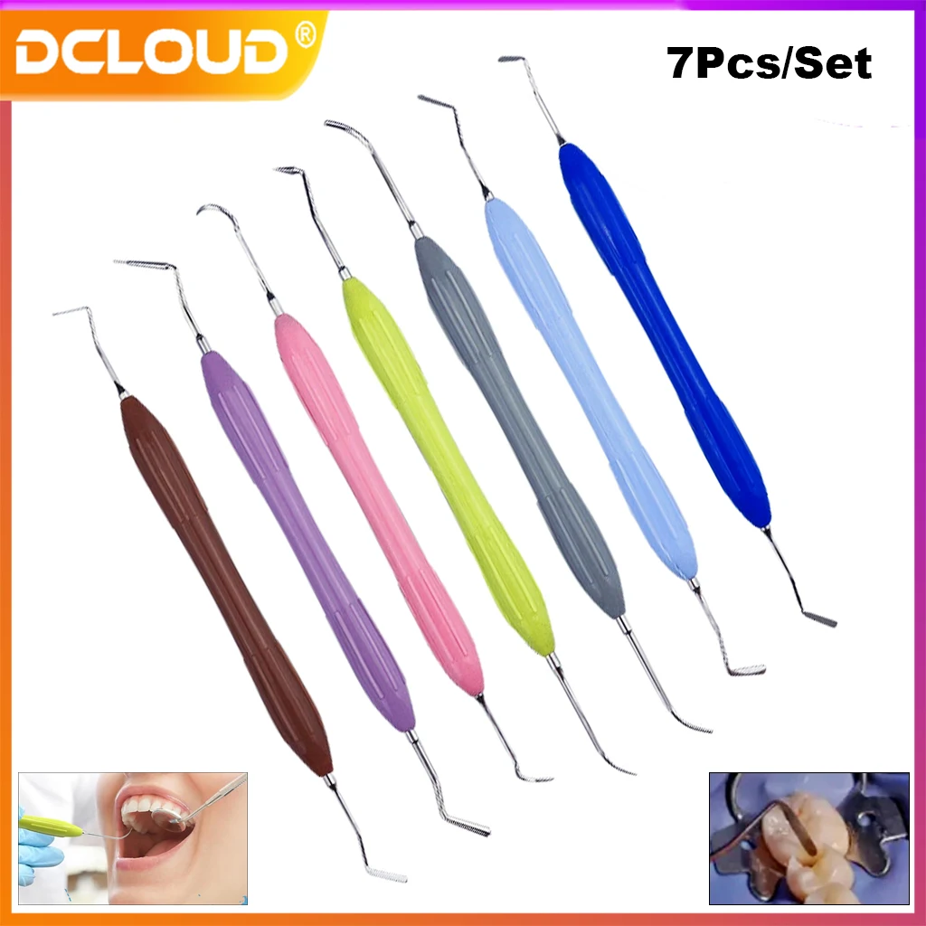 7Pcs-Set-Dental-Composite-Resin-Filling-Restorative-Instrument-Filler ...