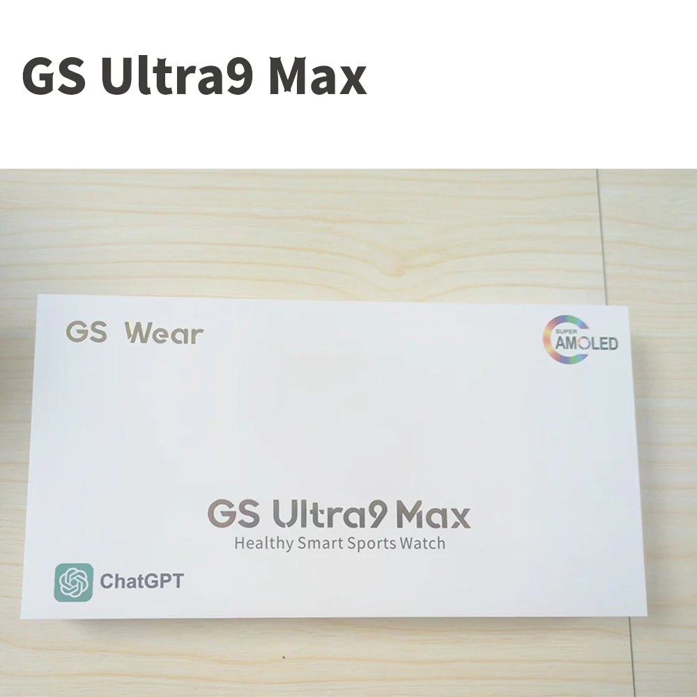 GS-Ultra-9-Max-reloj-inteligente-deportivo-para-hombre-pulsera-con ...