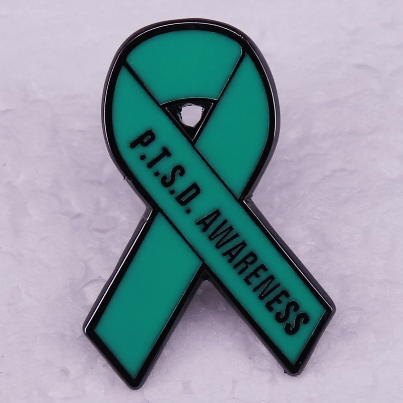 PTSD-Awareness-Ribbon-Enamel-Pin-Badge-Brooches-Not-All-Wounds-Are ...