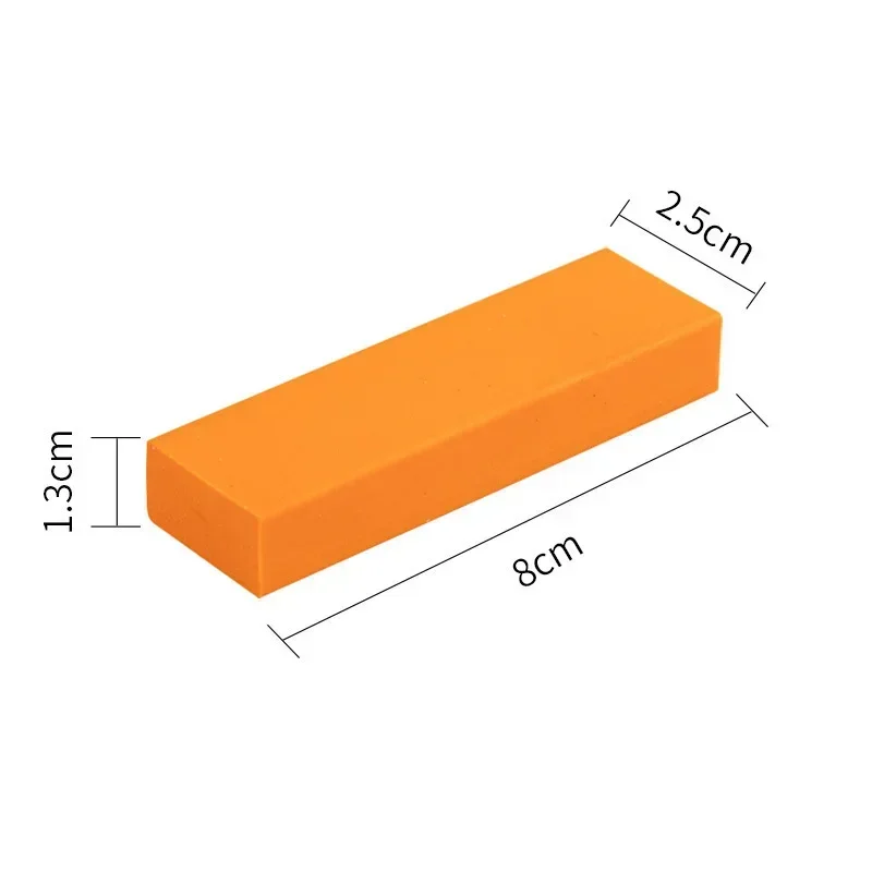 “Kitchen cleaning eraser in orange, size 8*13*2,5 cm made of abrasive ...