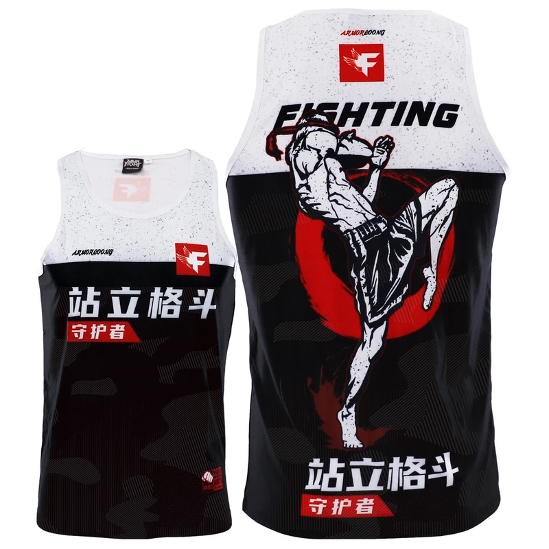 Tiger-Boxing-T-Shirt-Colete-Sem-Mangas-Tank-Top-Rash-Guard-Jiu-Jitsu ...