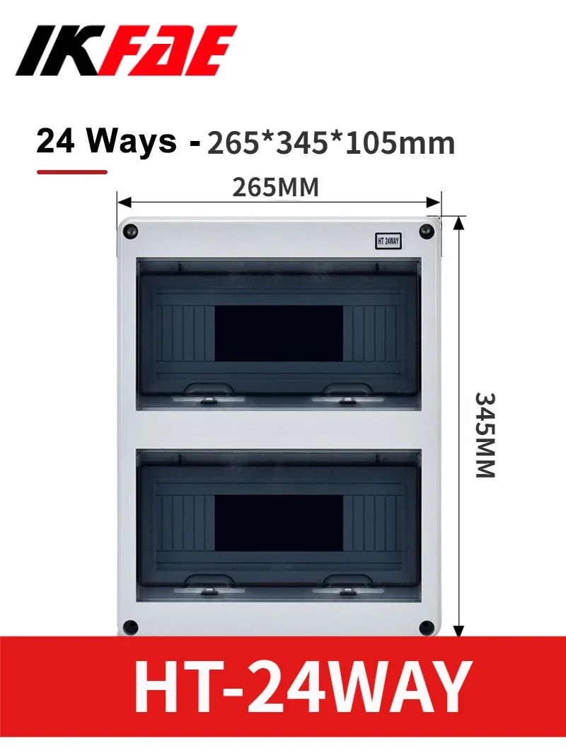 HT-24-Series-Outdoor-Waterproof-Electrical-Distribution-Cases-MCB-Case-PC-Plastic-Junction-Wire ...