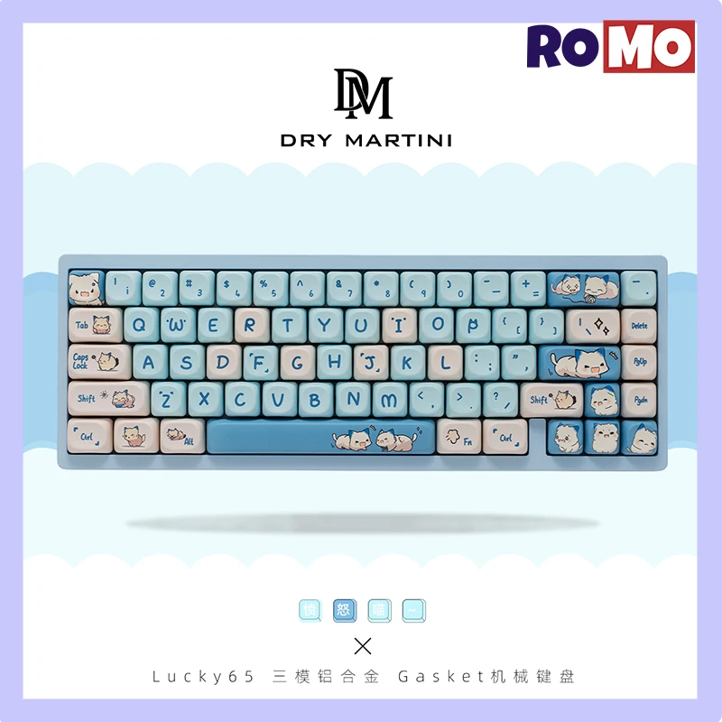 Weikav-Lucky-65-Mechanical-Keyboard-66-Keys-Three-Mode-Full-Key-Hot ...