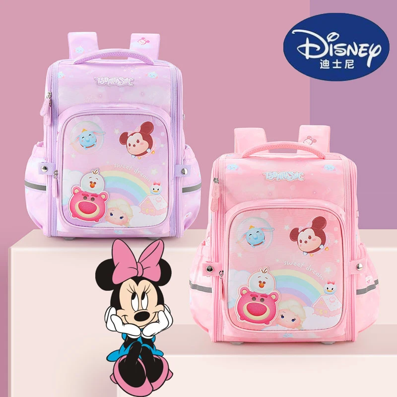 New-Disney-Anime-Mickey-Mouse-Backpack-Kawaii-Minnie-Girl-Schoolbag ...