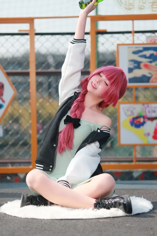 Hiroi-Kikuri-Costume-Anime-Bocchi-The-Rock-Cosplay-Wig-Women-Cute-Dress ...