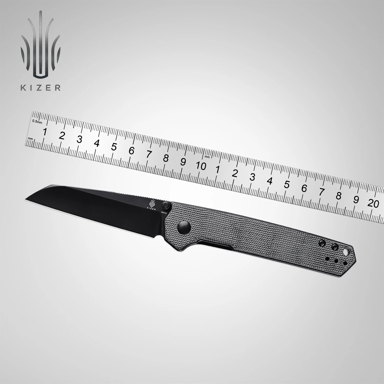 Kizer cuchillo de supervivencia V4516SC1/V4516SC2 Domin 2022, nuevo ...