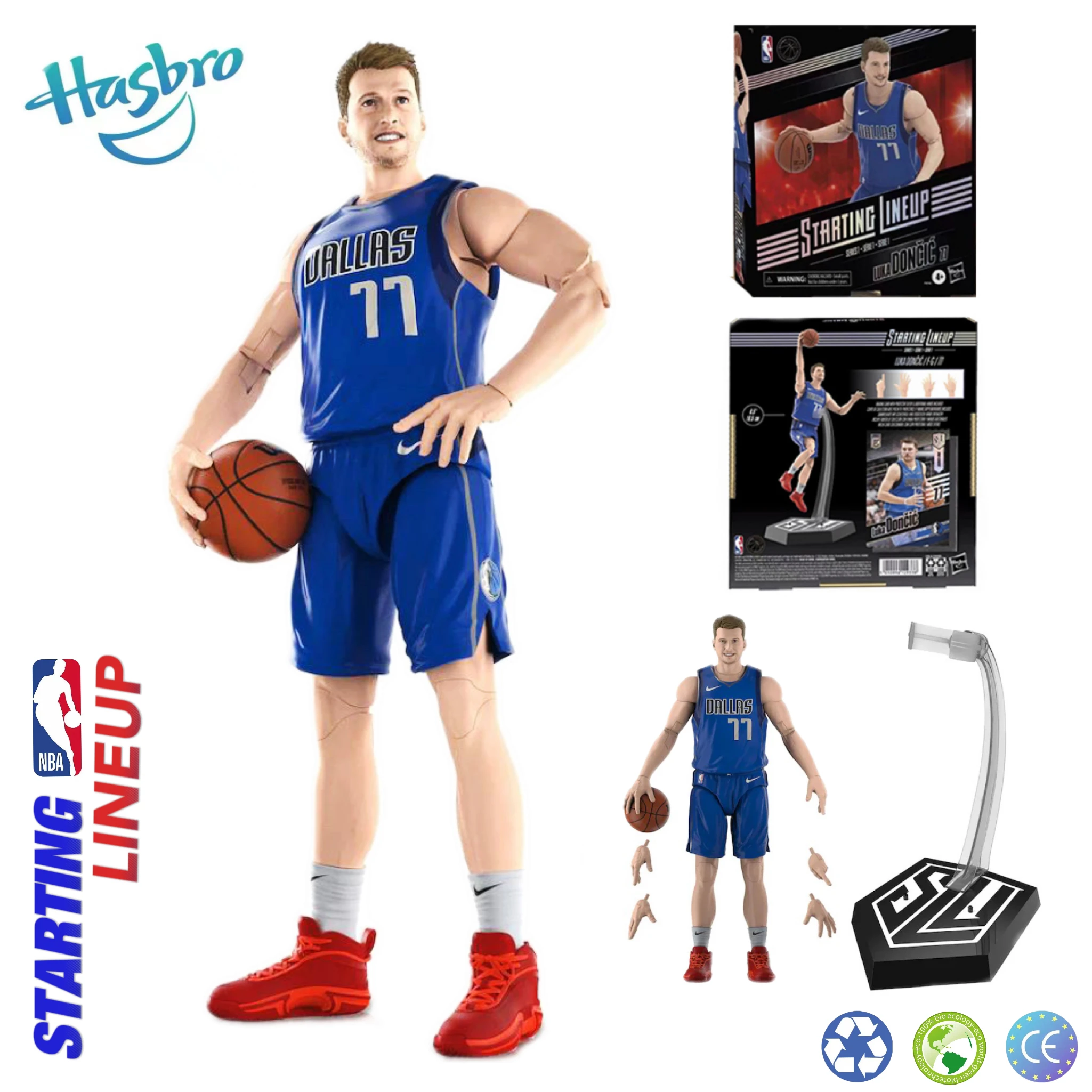 Hasbro NBA Starting Lineupo Series Luka Doncic F-G 77 6 Inches 16Cm ...