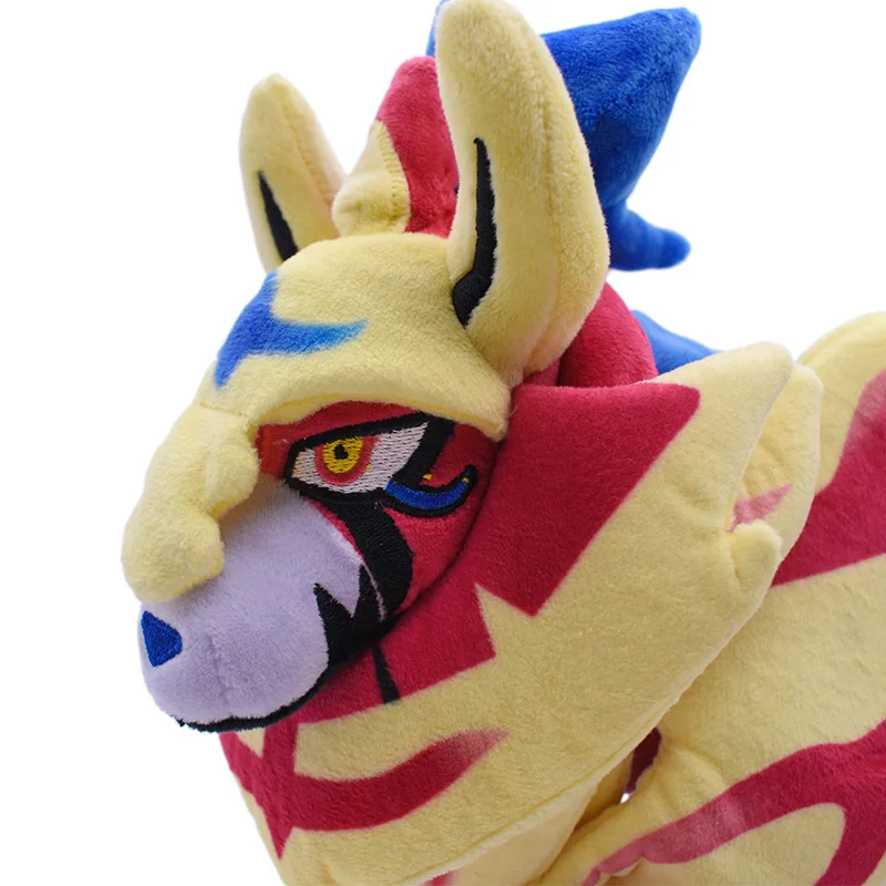 Pokemon Sword Shield Stuffed Plush Toys Zamazenta Zacian Ornaments ...
