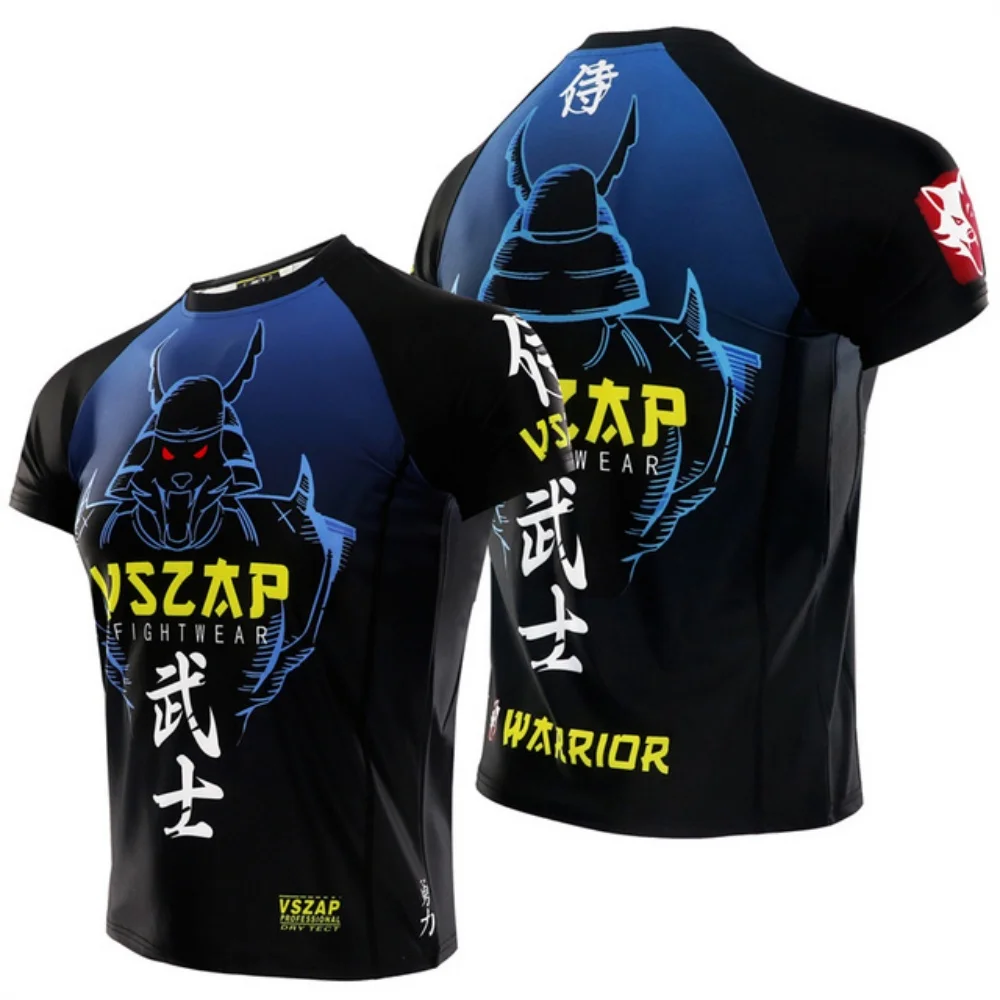Camiseta-con-estampado-3D-de-Muay-Thai-para-hombre-Camisetas-estampadas ...