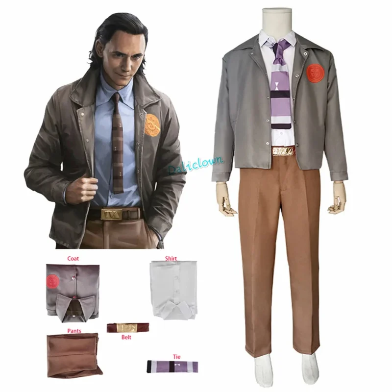 Loki-Cosplay-Costume-Time-Variance-Authority-TVA-Uniform-God-of-Evil ...