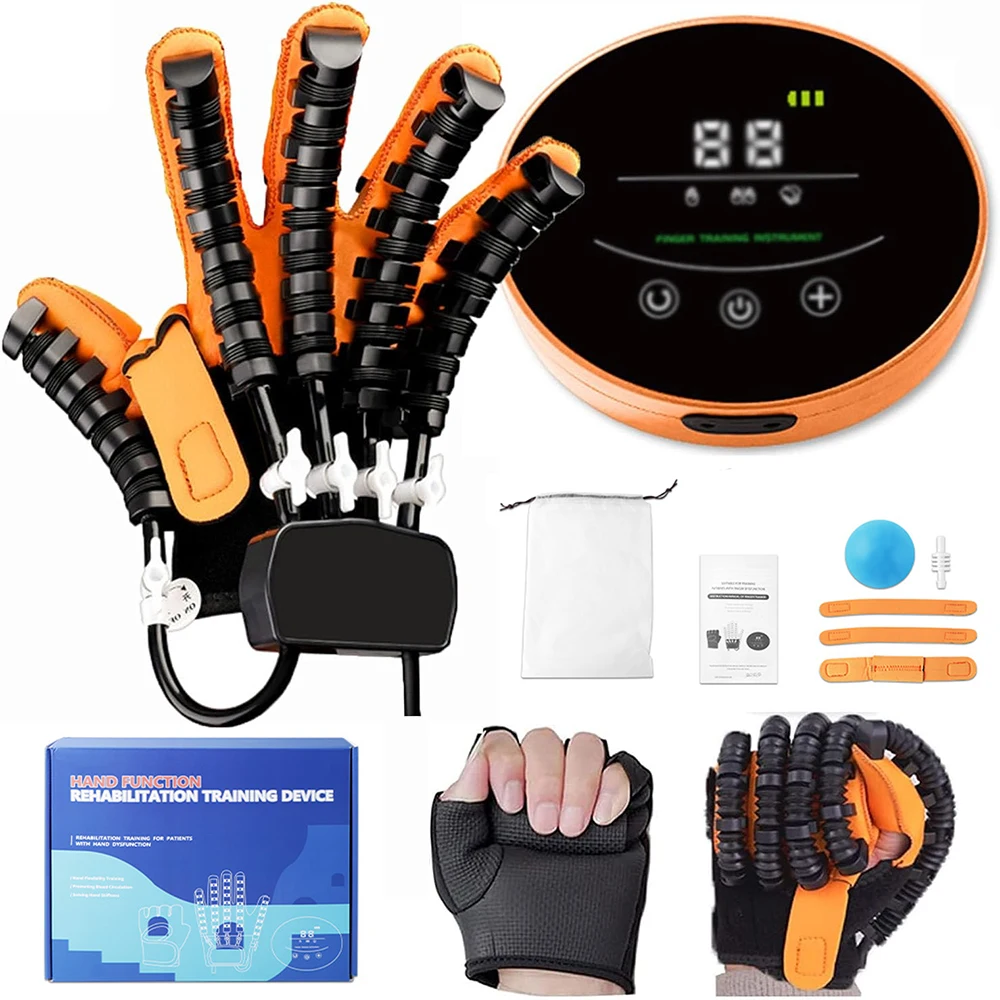 Generic Hand Physiotherapy Rehabilitation Training Robot Gloves ...