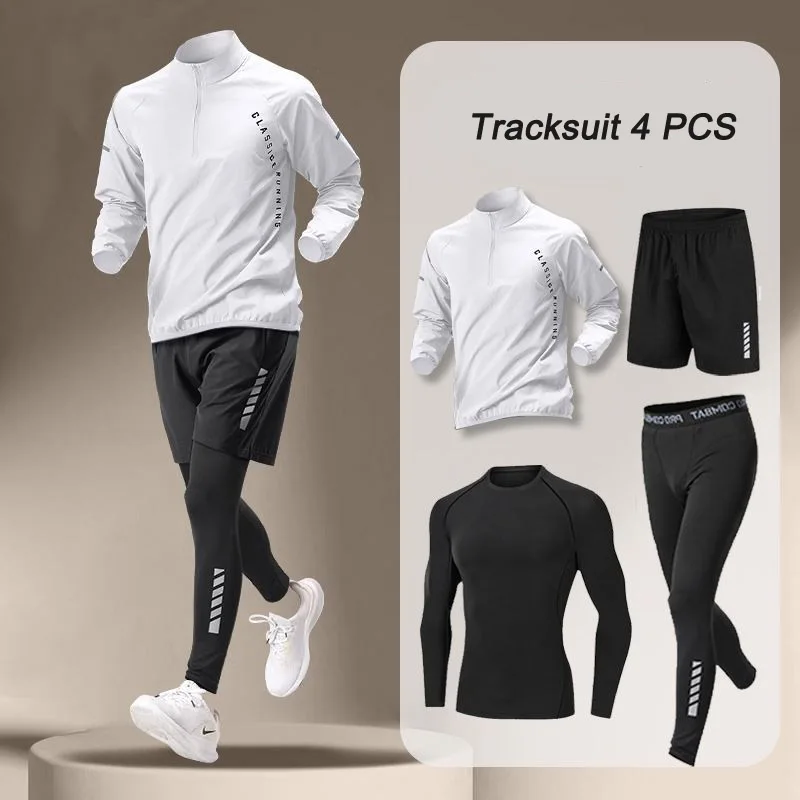 2024-Autumn-Men-s-Quick-Dry-Jacket-Suit-1-4-piece-Outdoor-Fitness ...