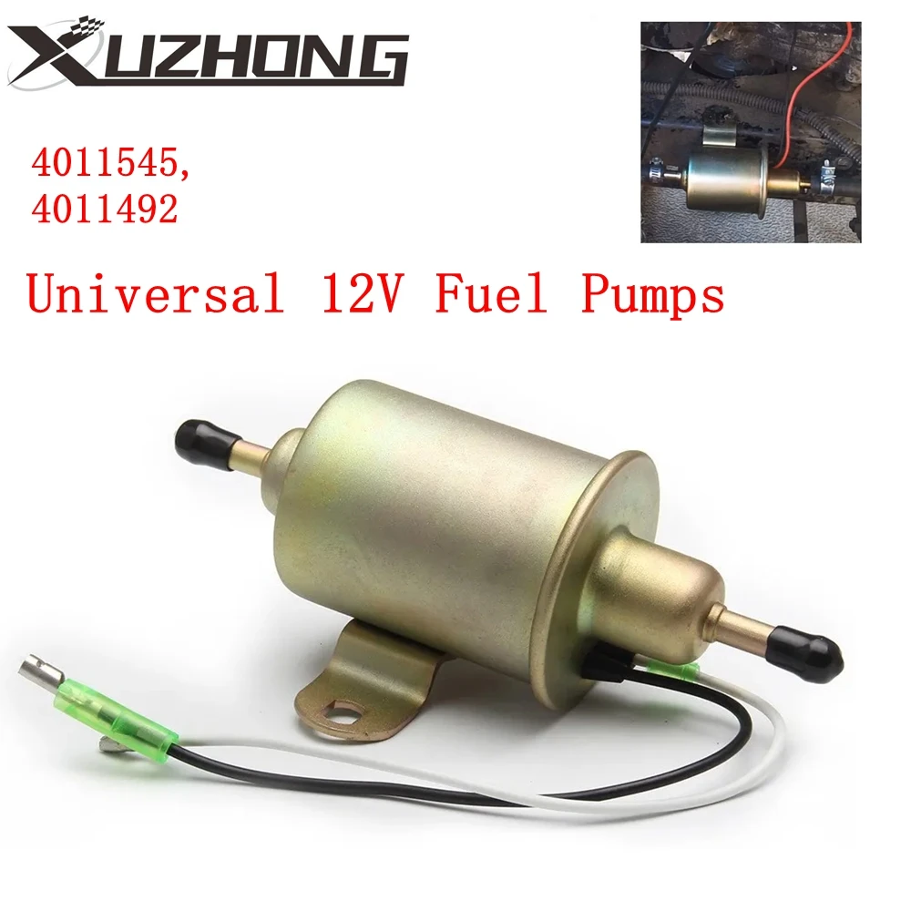 Universal 12V Electric Fuel Pump Gasoline Diesel Pump For Polaris ...