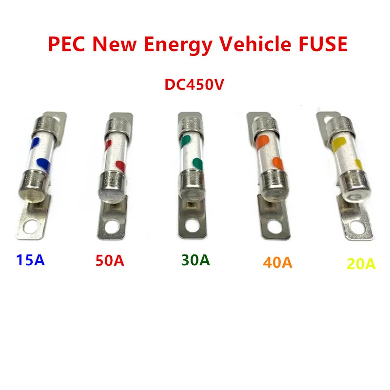 PEC-New-Energy-Vehicle-High-Voltage-DC450V-fuse-10A-15A-20A-30A-40A-50A ...