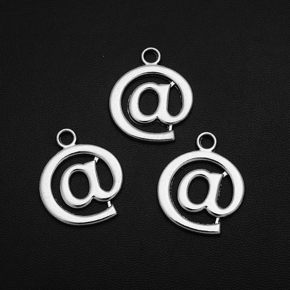 5pcs-Lots-24x29mm-Antique-Silver-Plated-Special-Symbol-Charms-Computer ...