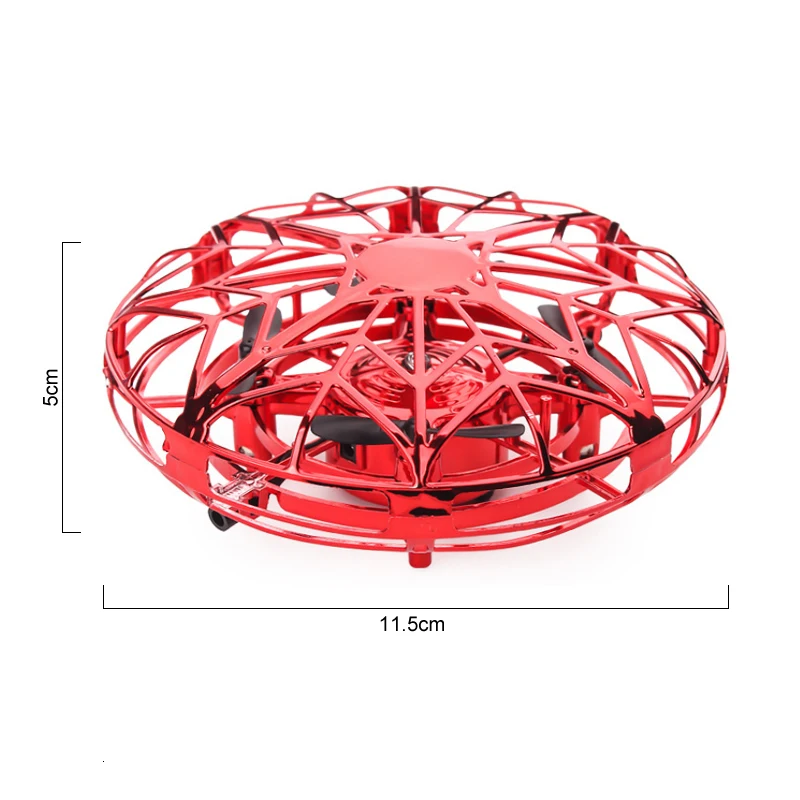 Mini Helicopter RC UFO Drone Aircraft Hand Sensing Infrared RC ...