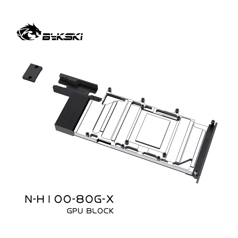Bykski GPU Block Use for NVIDIA H100 / H800 80G Graphics Video Card ...
