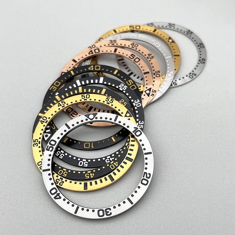 Mod-38mm-31-6mm-Steel-Watch-Bezel-Insert-Fits-Seiko-SKX007-SKX009-SRPD ...