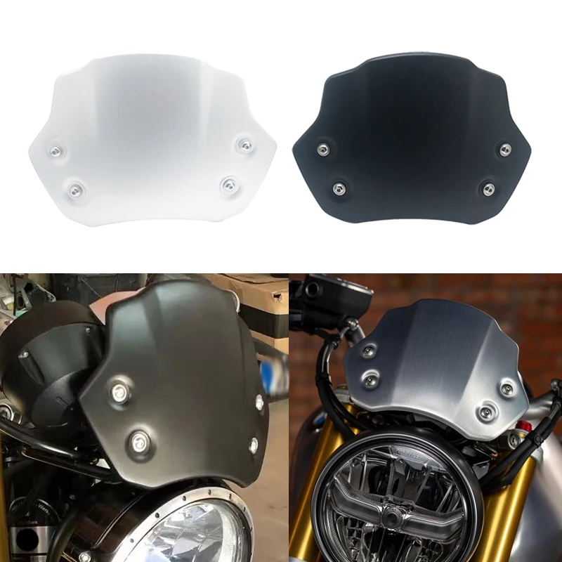 RNINET-Windshield-Aluminum-Wind-Deflector-Windscreen-For-BMW-R-NINE-T ...